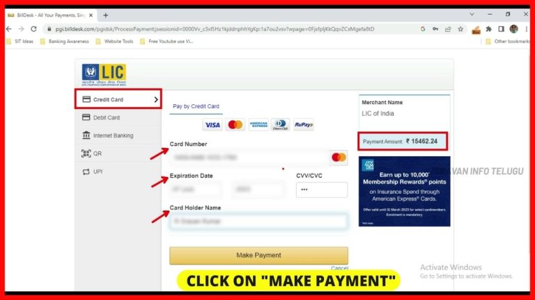 LIC: 15 Simple Steps on LIC Premium Payment Online with Pictures ...