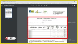 LIC: How to Download LIC Premium paid Statement for the whole year | SR ...